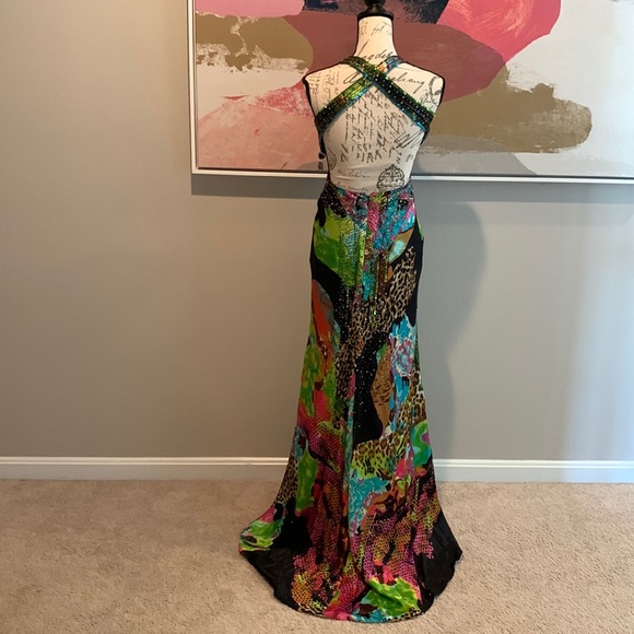 Hailey Logan | Dresses | Hailey Logan By Adrianna Papell Satin Embellished Dress | Poshmark
